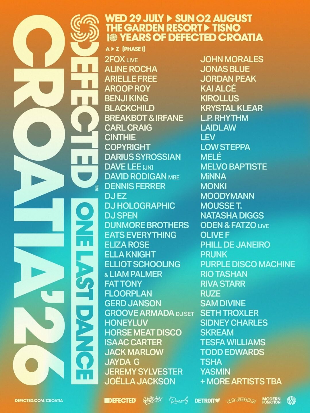 LAST DEFECTED CROATIA: Carl Craig, Dennis Ferrer and Sam Divine ...
